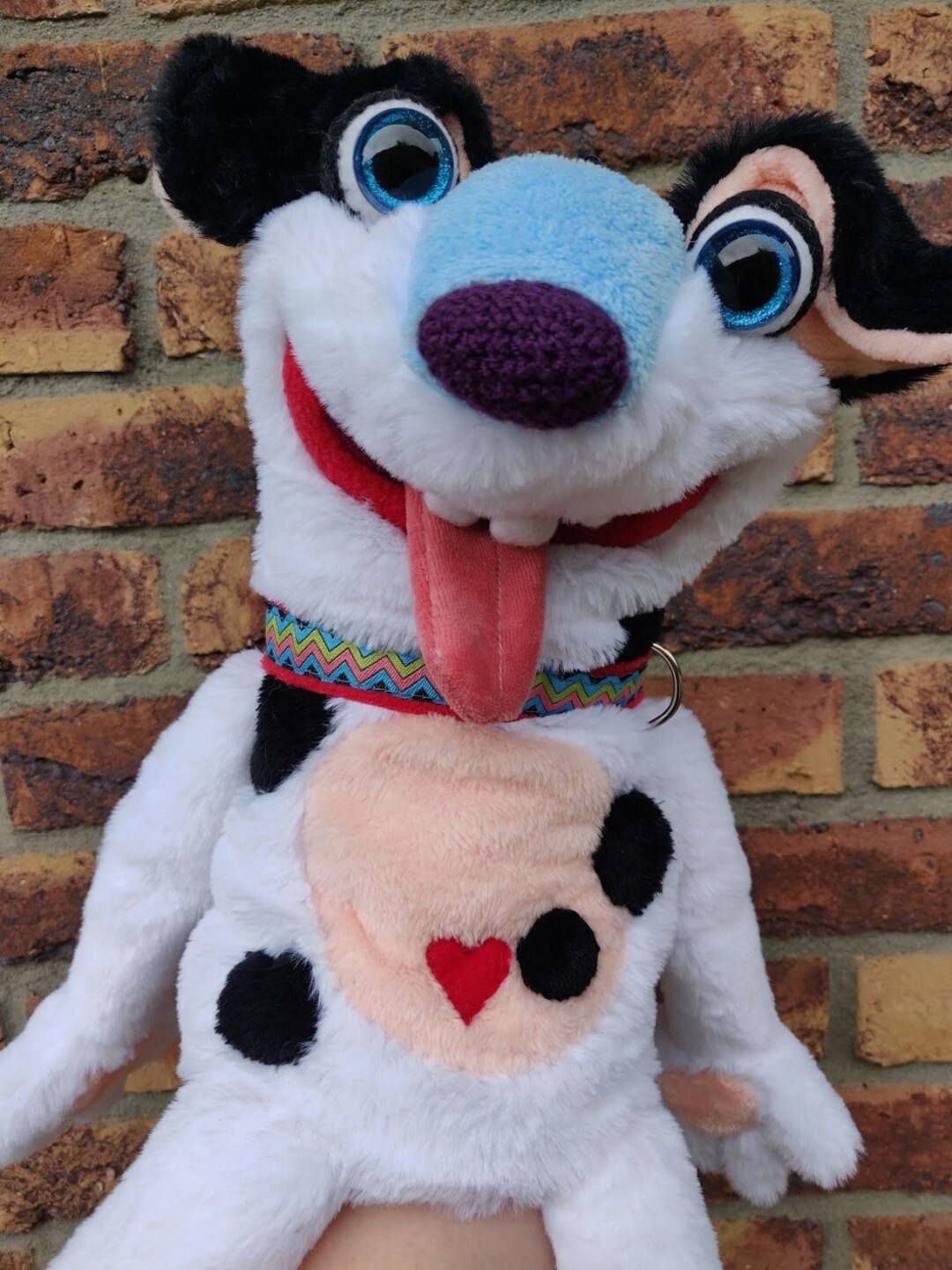 Dalmatian Dog - Full Body Hand Puppet - Etsy