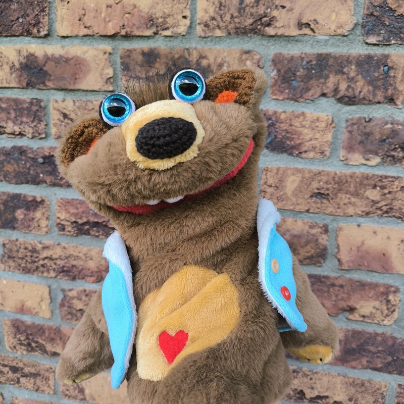 Bear Puppet - Etsy