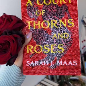 ACOTAR Bedazzled Book Series | Custom Sprayed Edges | Gems Embellished ...