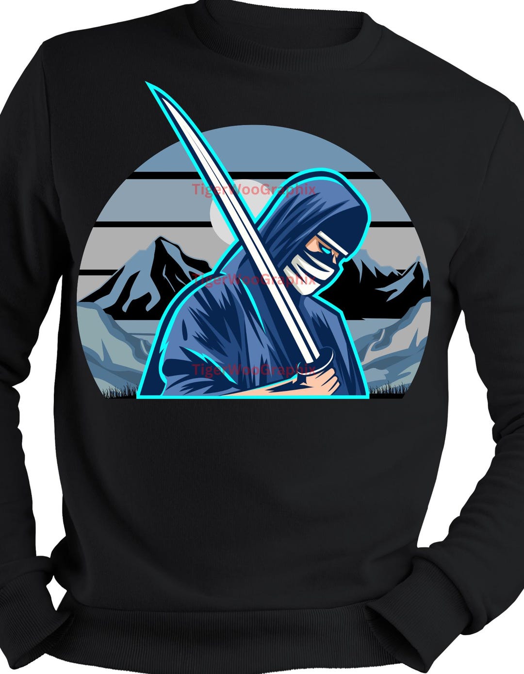 Sub-zero Ninja PNG Digital Download File | PNG Digital Download File ...