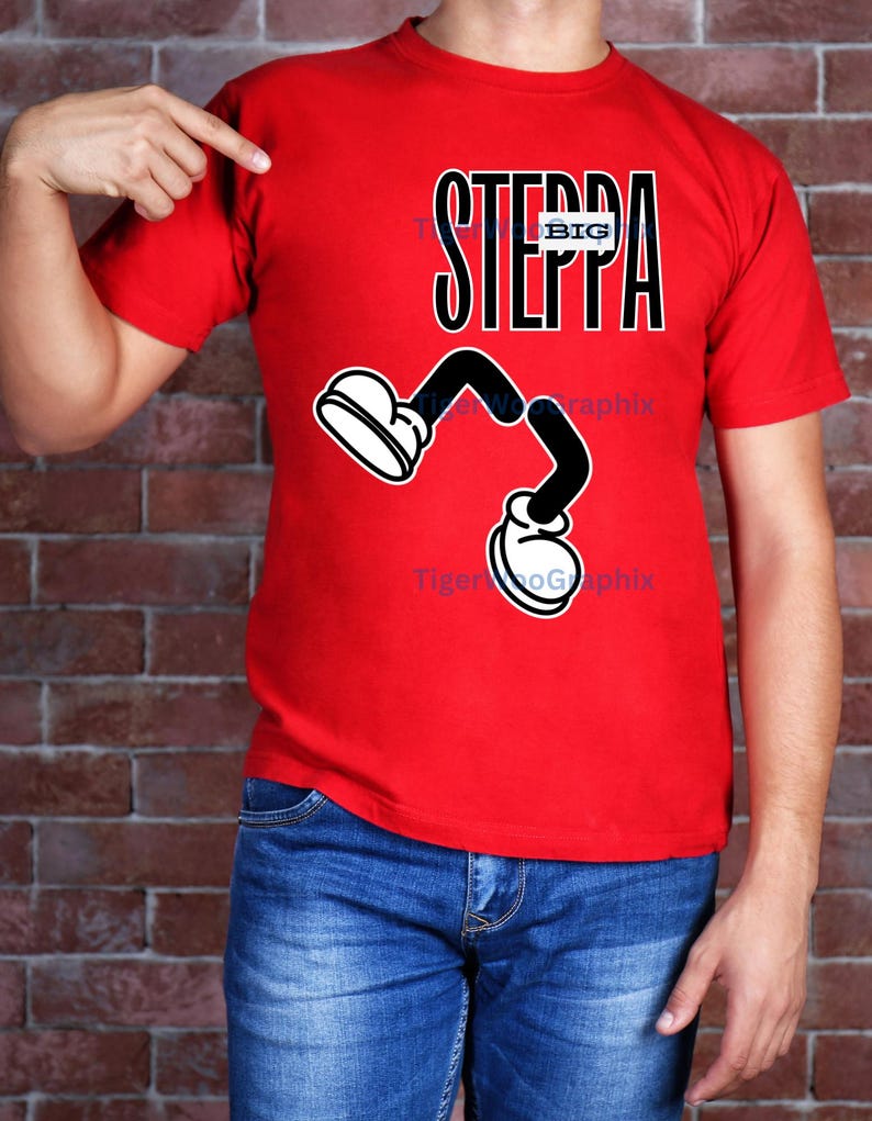 Big Steppa PNG Digital Download File | PNG Digital Download File for ...