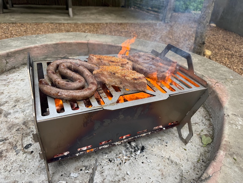 Plasma Cut BBQ Grill, Firepit, DXF Files - Etsy