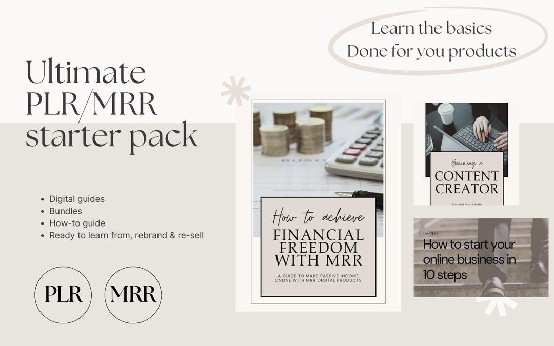 The Ultimate Digital Marketing Starter Kit Bundle MRR, PLR, Content ...