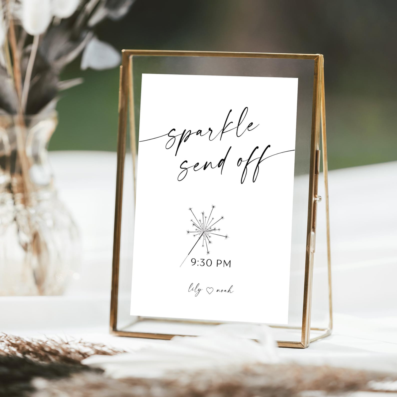 70+ Wedding Reception Signs Templates Bundle, Bridal Shower Minimalist ...