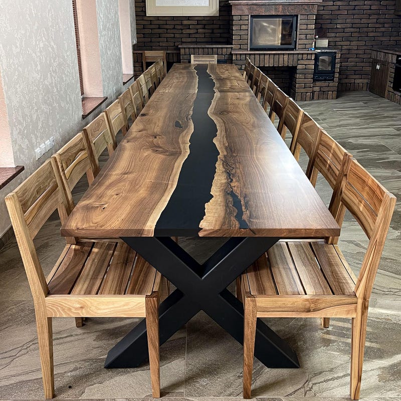 Epoxy Dining Table - Etsy