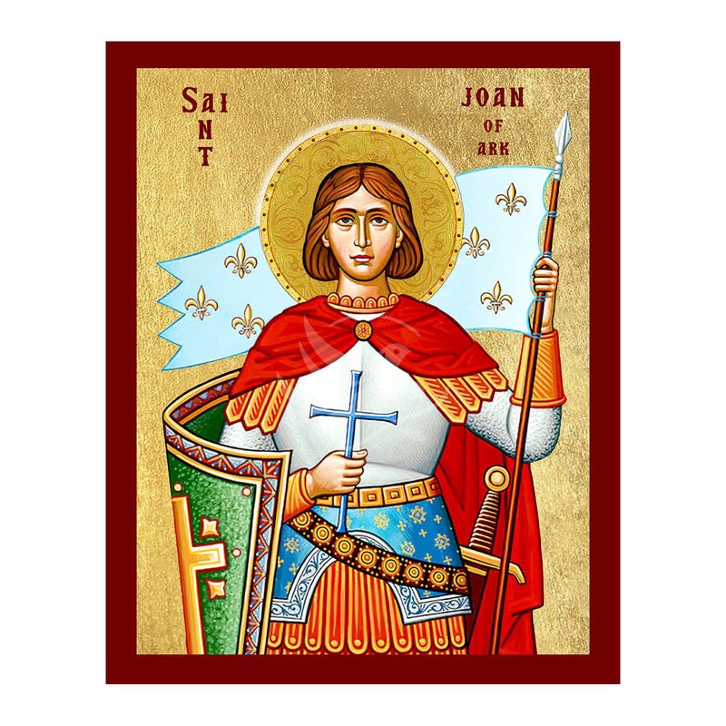 Wall Hanging Joan of Arc - Etsy UK