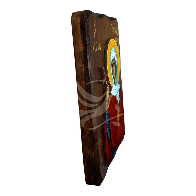 Saint Anastasia Icon, Handmade Greek Orthodox Icon of St Anastasia ...
