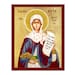 Saint Ruth the Holy Foremother Icon, Handmade Christian Icon of Saint ...