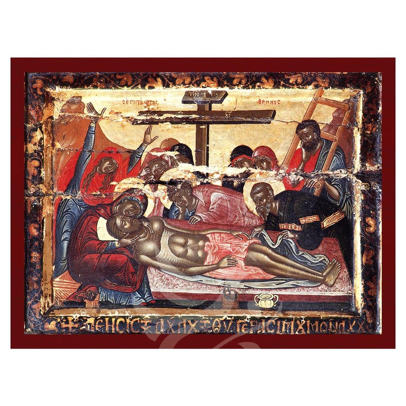 Embroidered Icon of Jesus - Etsy