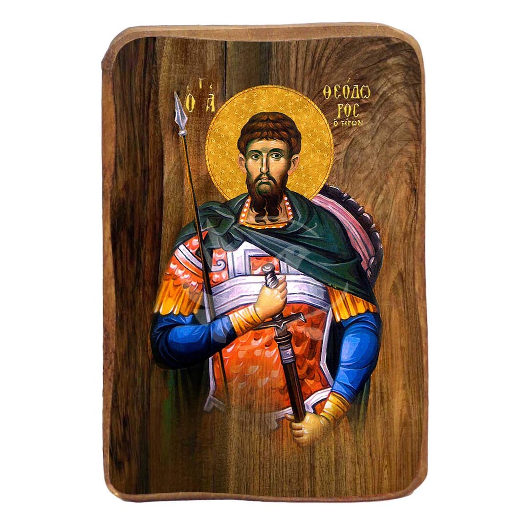 Saint Theodore the Recruit Baptism Favor Set of 20 Pieces, Christening ...