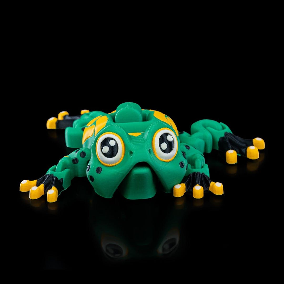 3D Printed Crocodile, Articulated Fidget Toy, Desk Buddy, Fidget Pet - Etsy