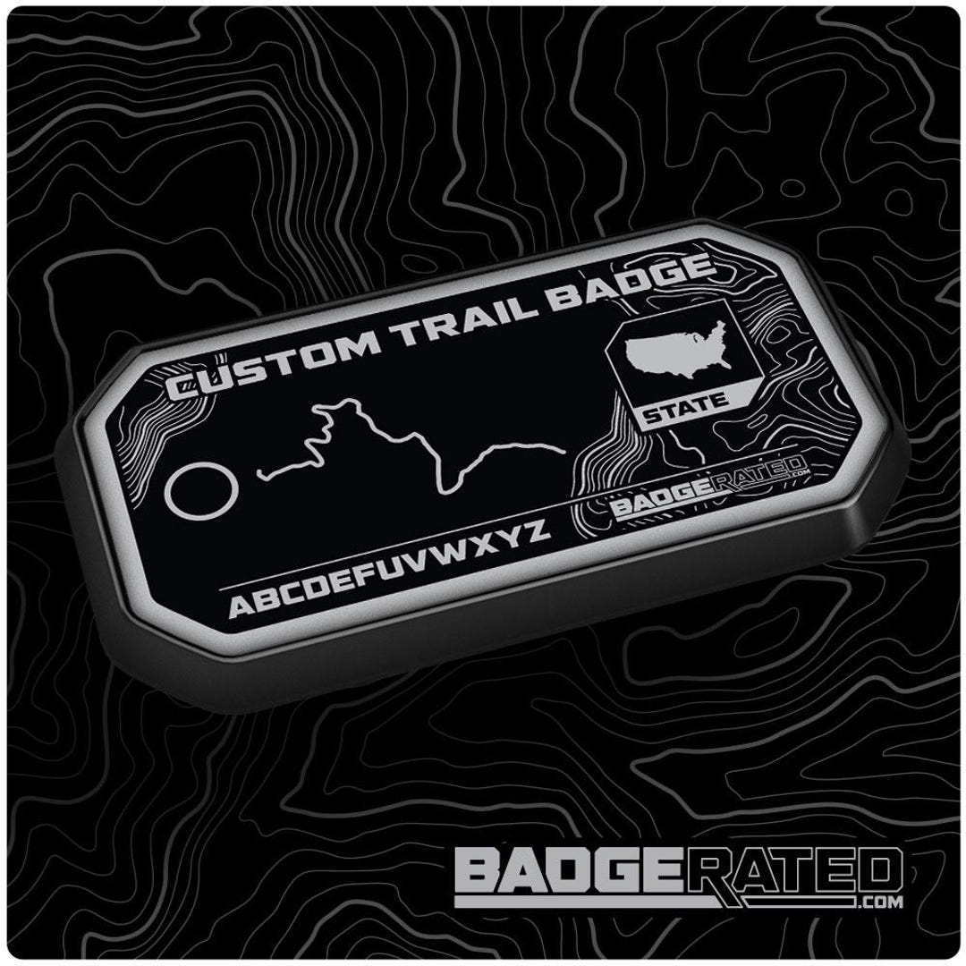 Custom Trail Badge, Custom Badge of Honor, Custom 4x4 Badge, Custom ...