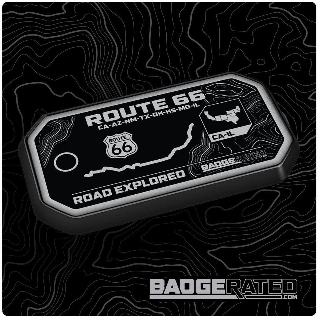 Route 66 Road Badge (united States) - Etsy