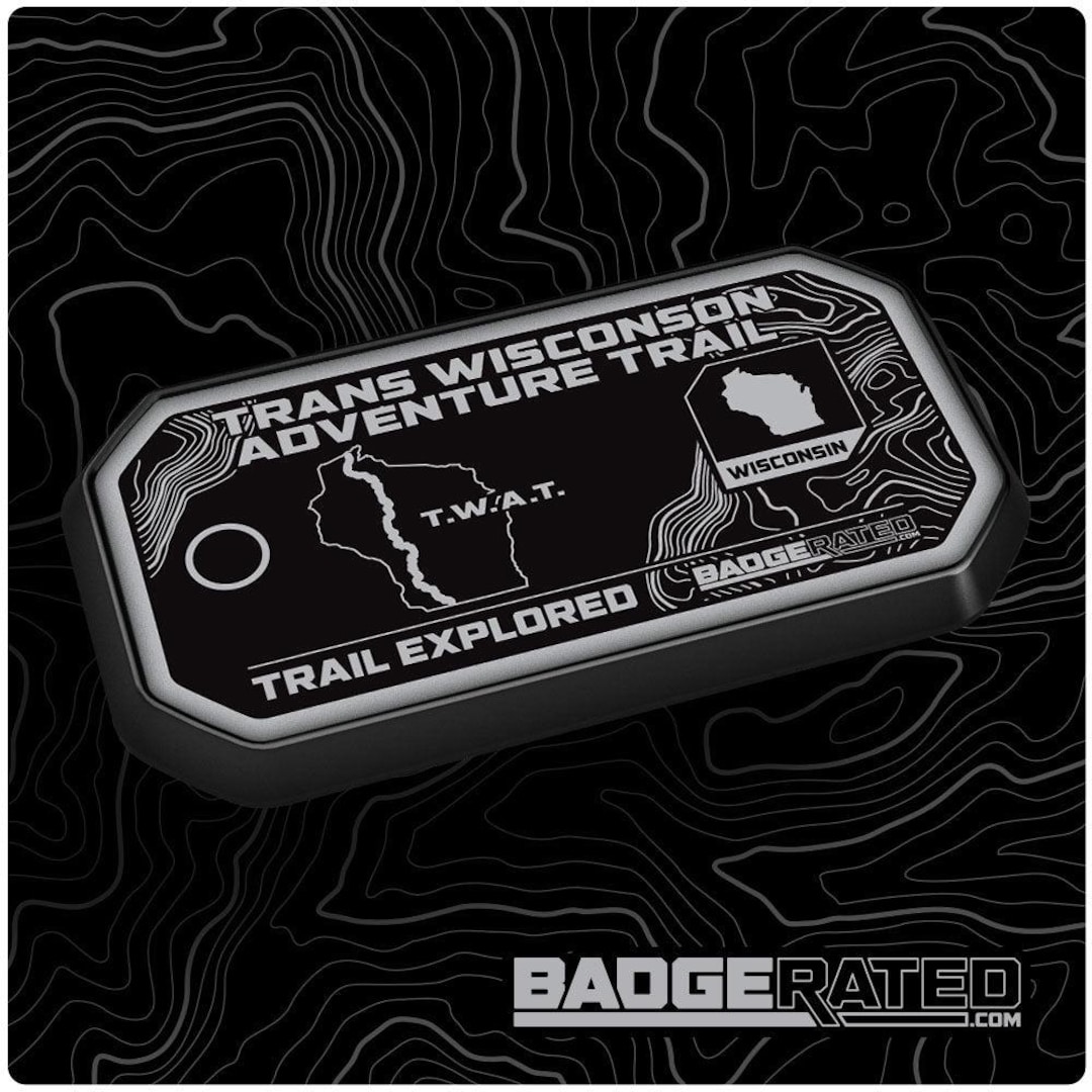 Trans Wisconsin Adventure Trail Badge (T.W.A.T. / WI) - Etsy
