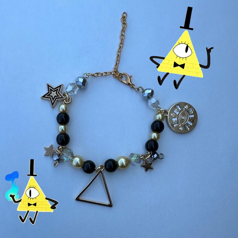 Bill Cipher Bracelet - Etsy
