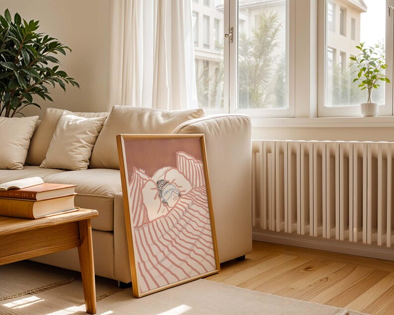 Cozy Bedtime Story 02 –fine Art Print - Sleepytime Illustration ...