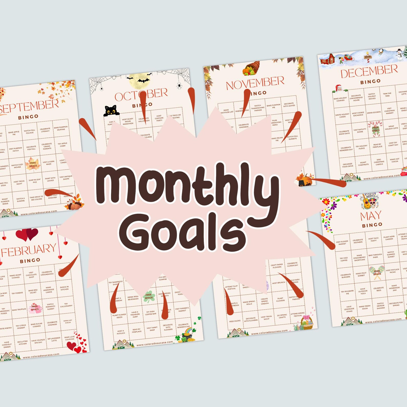 Editable Bingo Vision Board, 2025 Bingo Vision Board, Vision Board ...