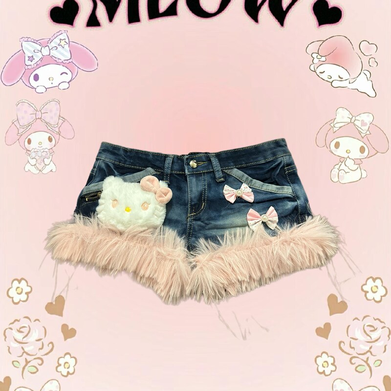 Fur Shorts - Etsy