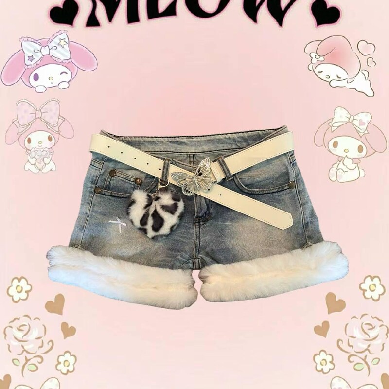 Fur Shorts - Etsy