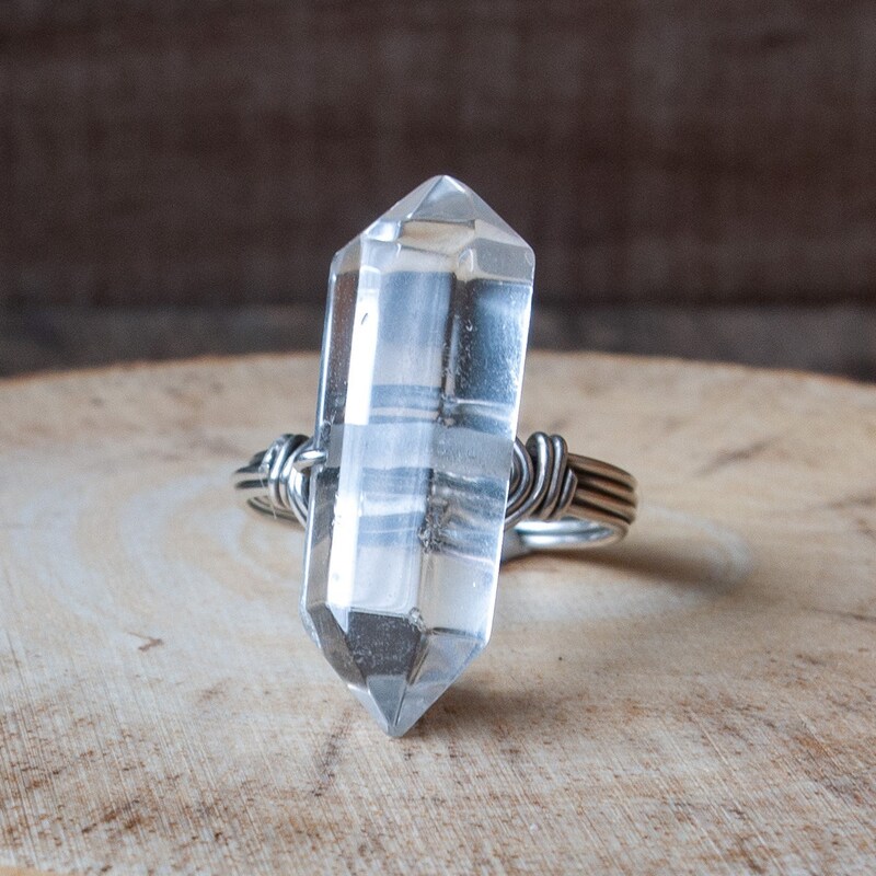 Crystal Rings - Etsy
