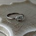 Sterling Silver Stag Ring: Petite Woodland Scene, Nature Jewelry - Etsy