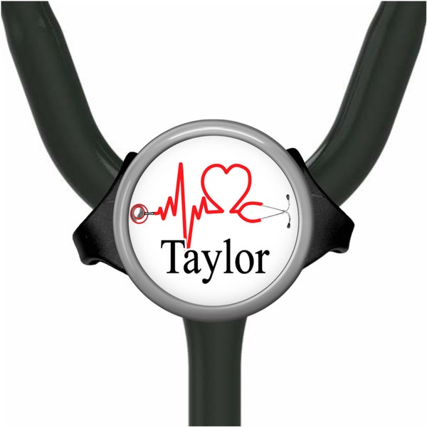 Personalized Name Tag Stethoscope - Etsy
