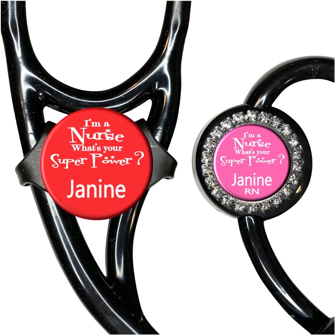 Personalized Stethoscope Tag: Nurse ID, RN, LPN, Doctor Gift - Etsy