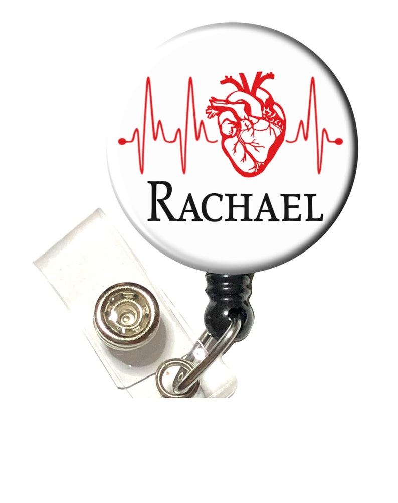 Personalized Stethoscope ID Tag Cardiology Heart EKG Nurse - Etsy