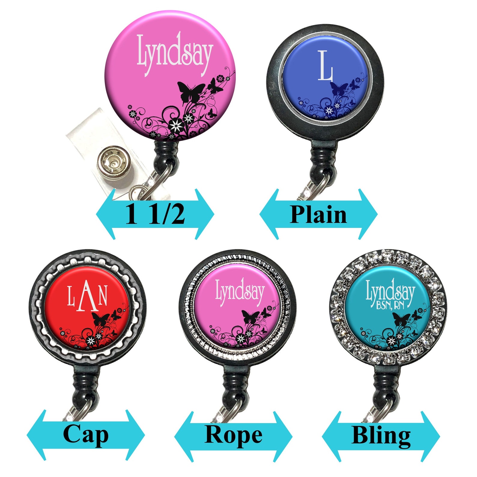 Butterfly Stethoscope Tag Personalized Flowers Stethoscope - Etsy