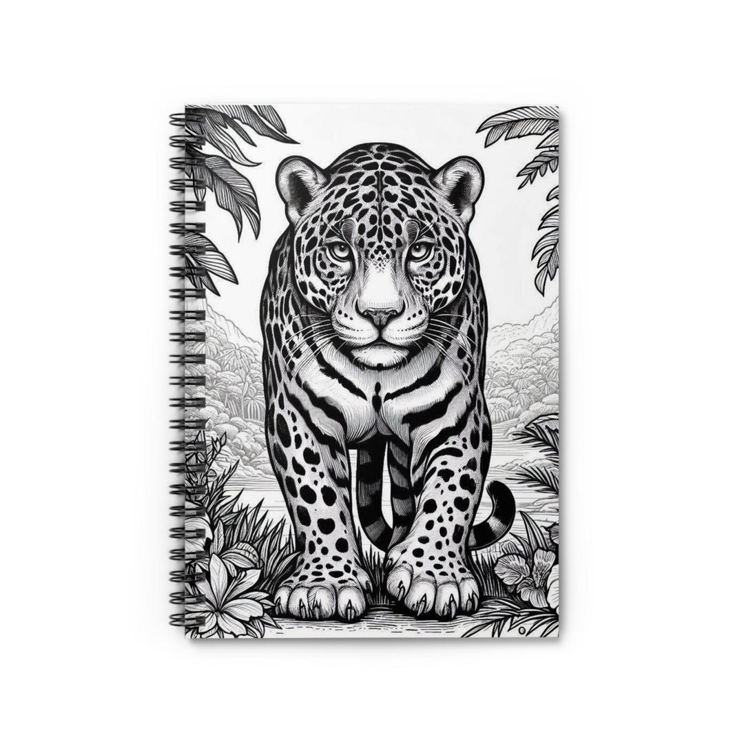 Leopard Spiral Notebook - Etsy