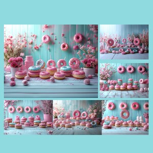 26 Colorful Sweet Birthday Backdrop & Celebration Decor | Vibrant ...