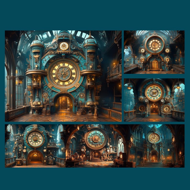 28 Clock Digital Backdrop for Kids Birthday & Wedding Celebrations ...