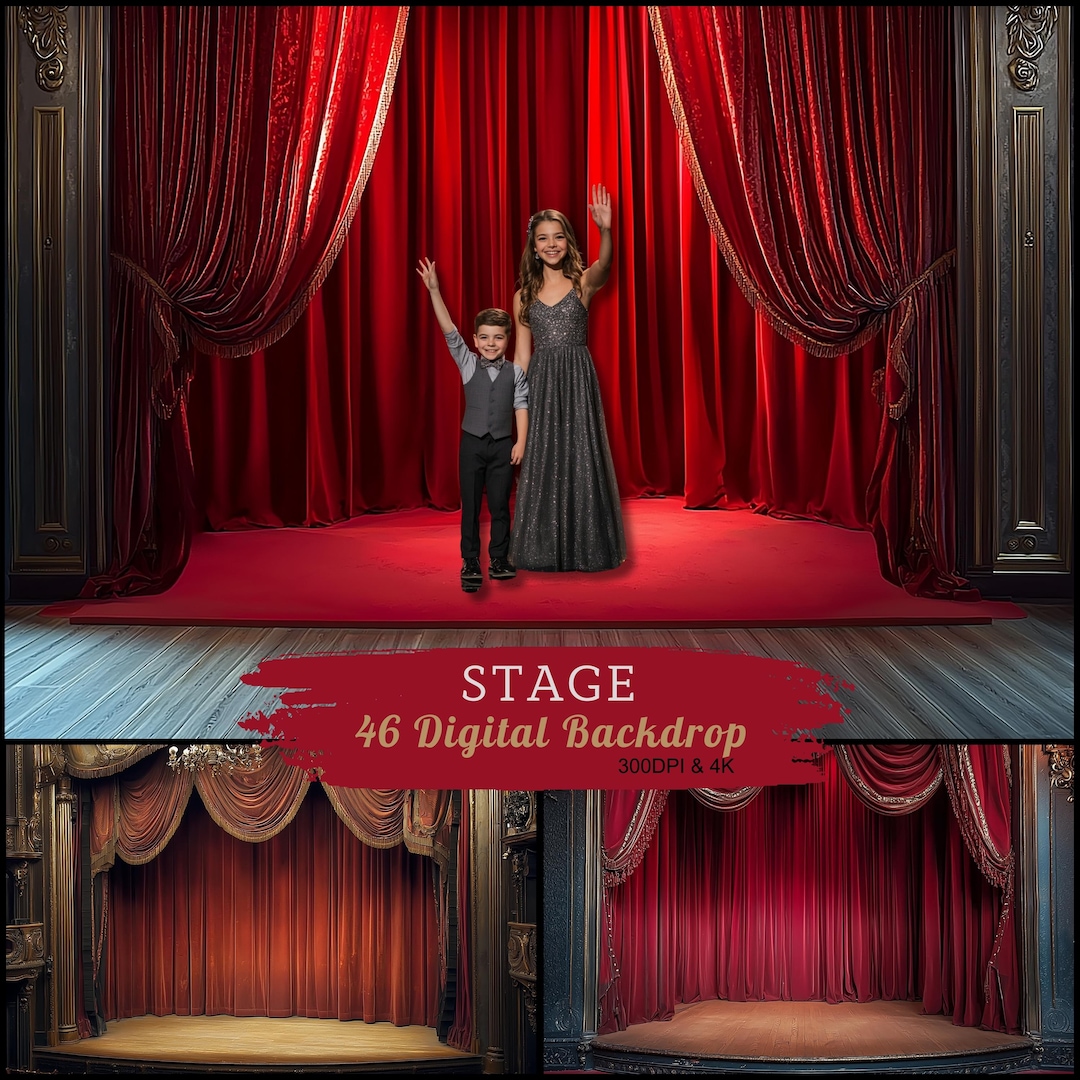 46 Stage Backdrop for Theater, Tedx Speech, End of Year Show & Singer ...