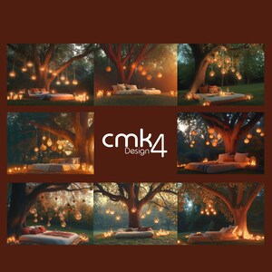 50 Serenity Yoga Backdrop, Digital Background for Meditation & Online ...