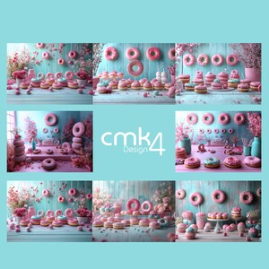 26 Colorful Sweet Birthday Backdrop & Celebration Decor | Vibrant ...