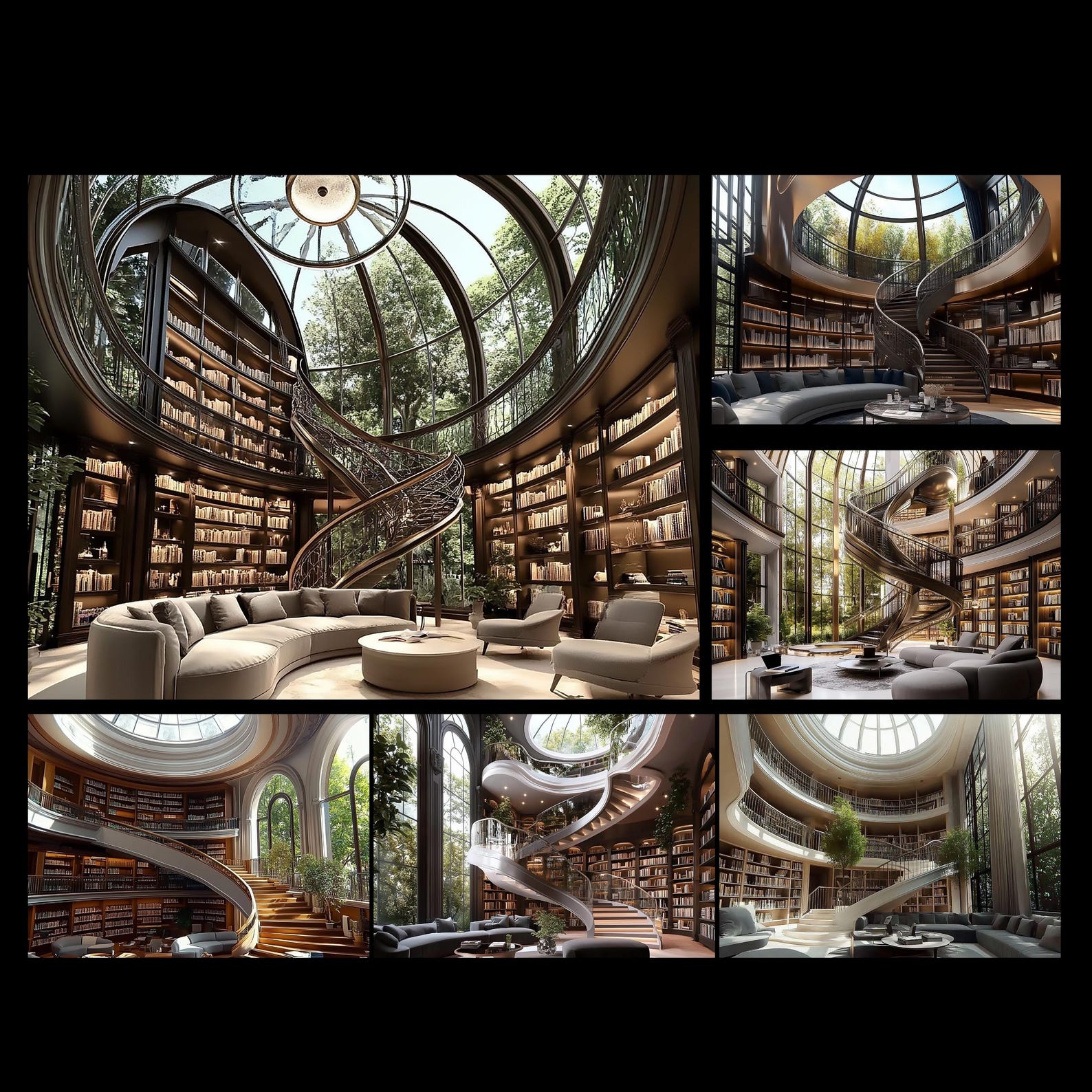 Library Zoom Background: Professional Corporate Backdrop (digital ...