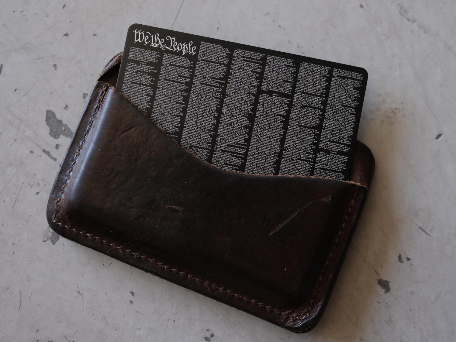 Constitution Card, Wallet Sized Pocket Constitution -- We the People - Etsy