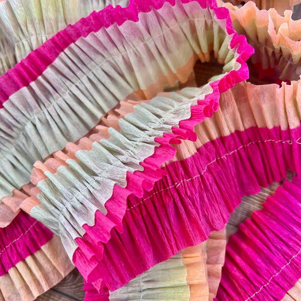 Crepe Paper Ruffle - Etsy