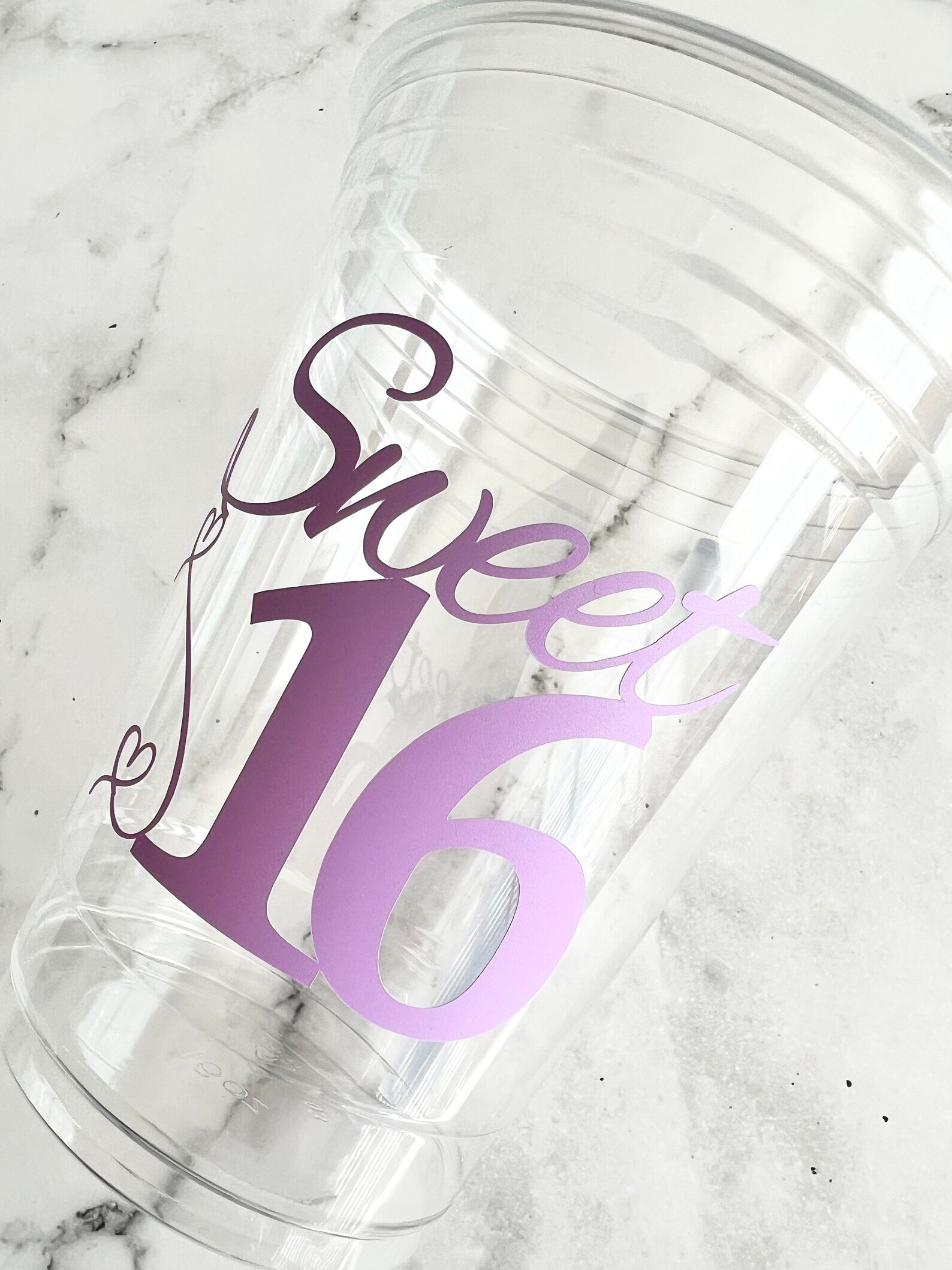 Sweet 16 Disposable Party Cups - Etsy