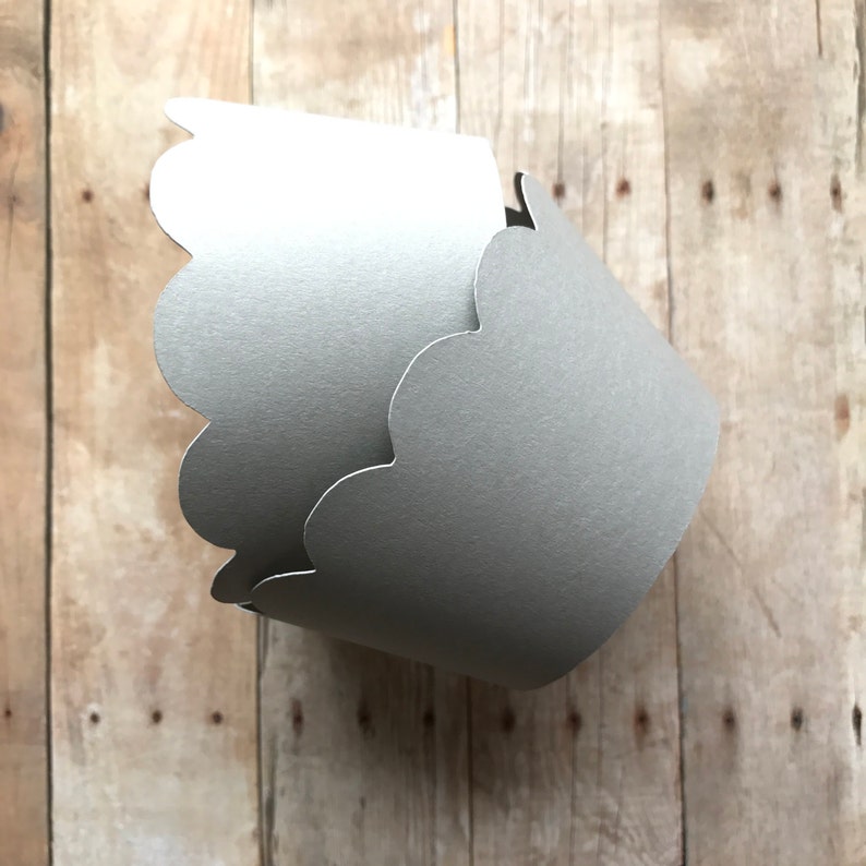 1 Dz Grey Cupcake Wrappers - Etsy