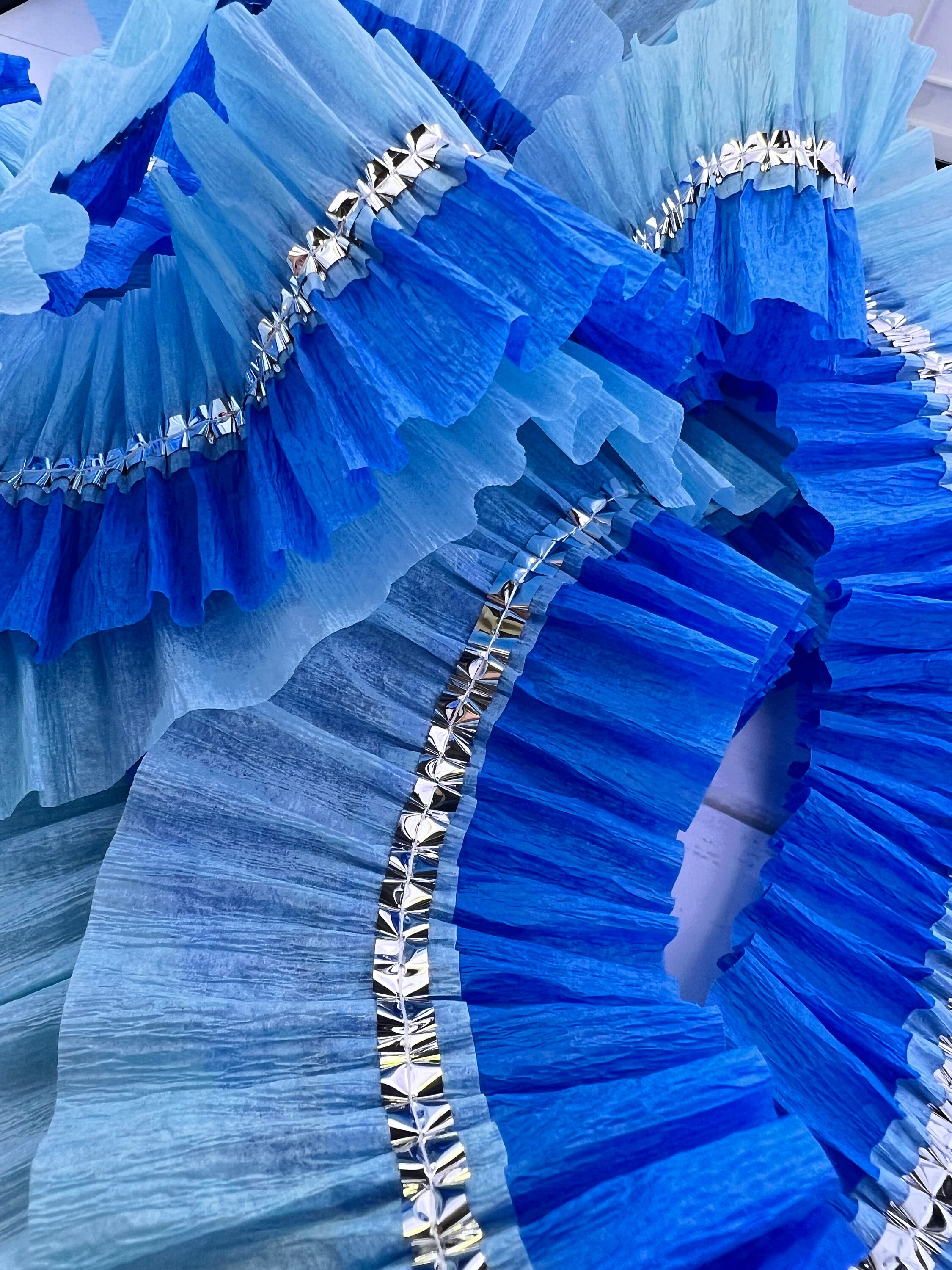 Ruffled Crepe Paper Streamers- Party Decorations - Etsy