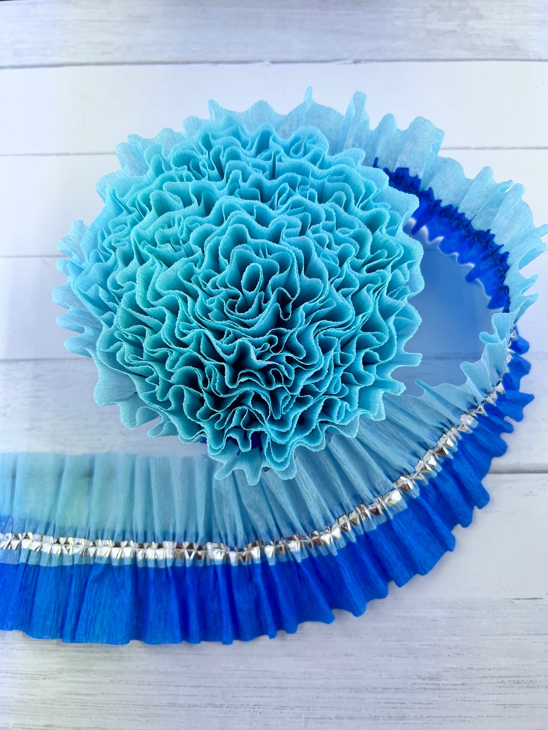Ruffled Crepe Paper Streamers- Party Decorations - Etsy