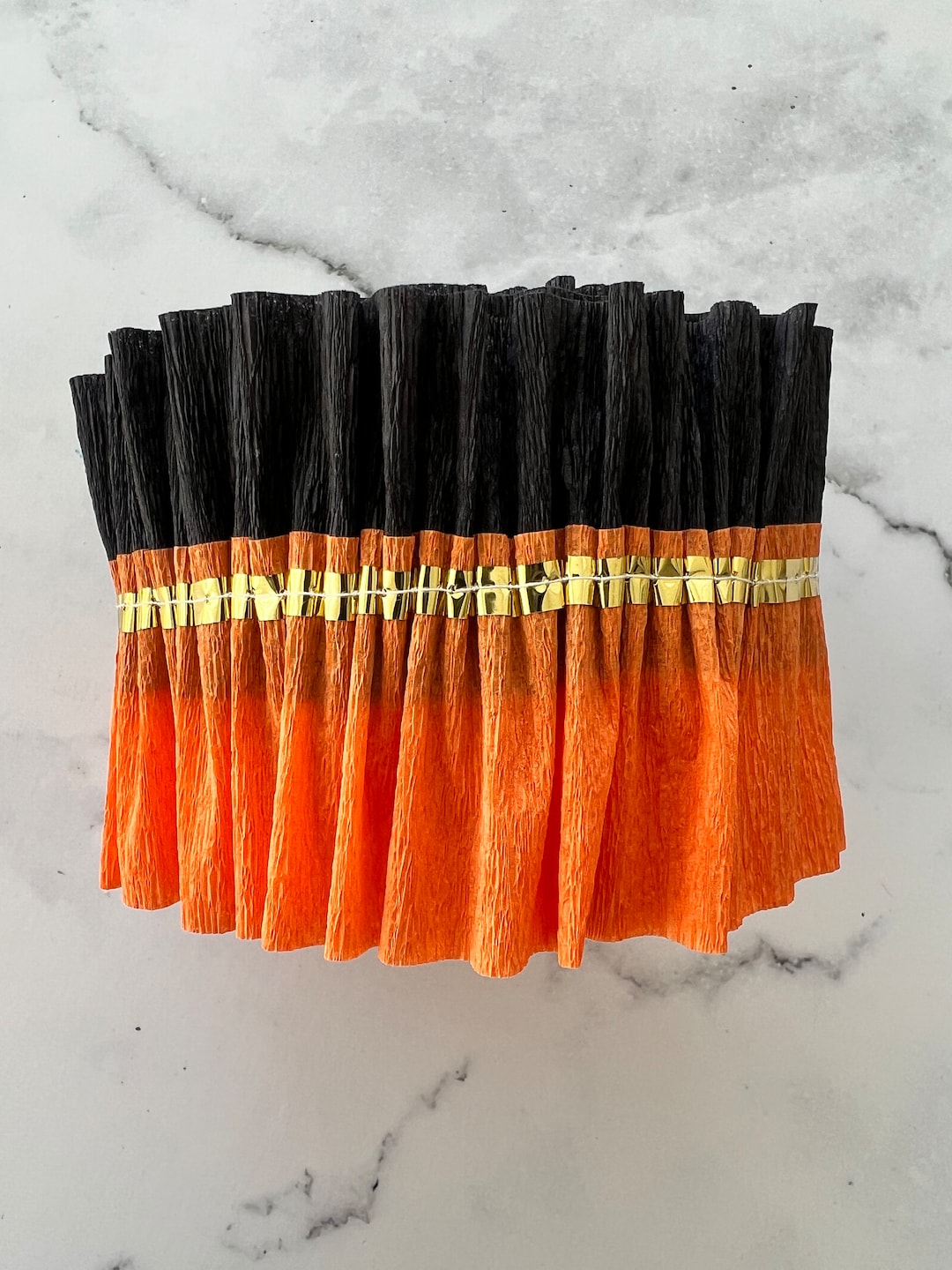 Ruffled Crepe Paper Streamers- Party Decorations, Halloween Party - Etsy