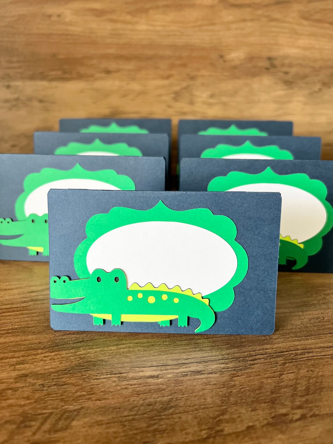 10 Food Tent Cards Alligator Themed- First Birthday, Food Labels - Etsy