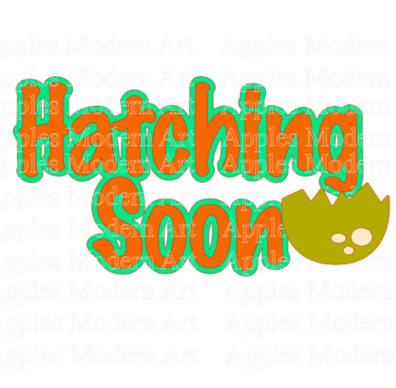 Hatching Soon Cut File SVG Dinosaur-baby Shower | Etsy