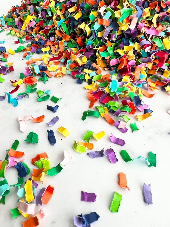 Rainbow Confetti/table Scatter Birthday Party Decor - Etsy