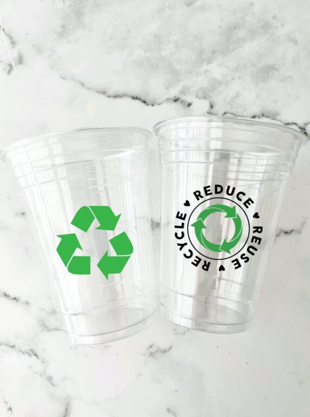 Recycling Party Cups- Recycling Birthday Party Cups - Etsy