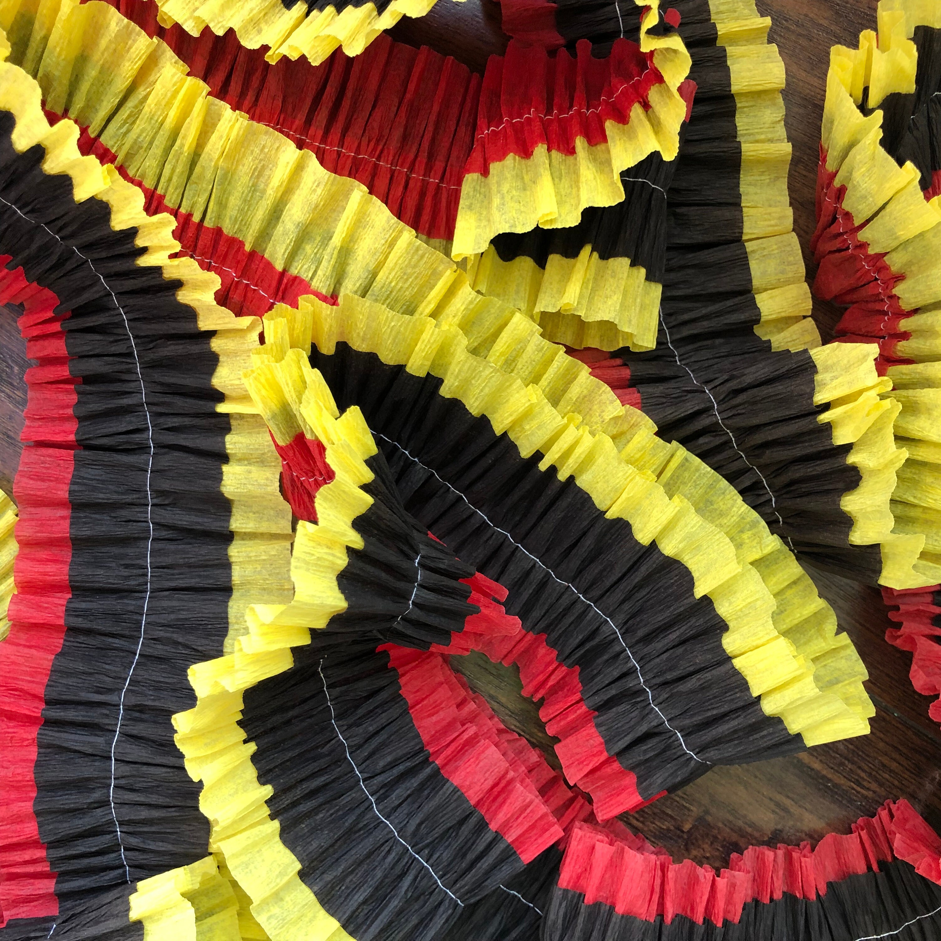 Mickey Mouse Theme Ruffled Crepe Paper Streamers Party | Etsy