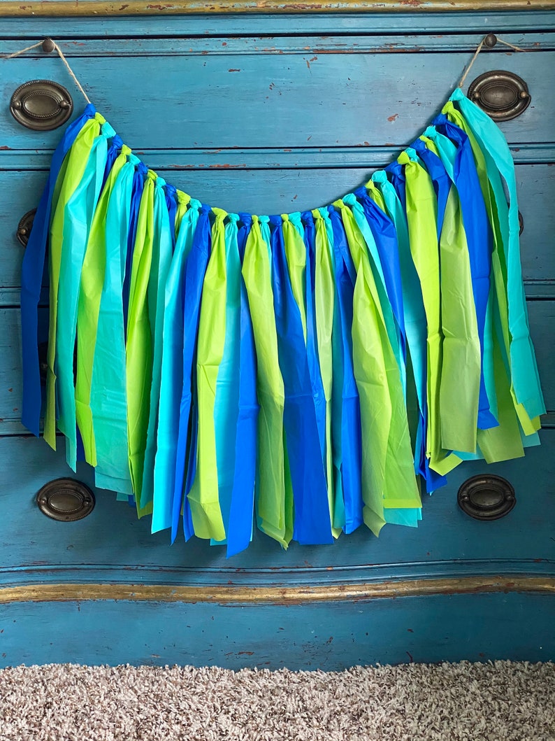 Streamer High Chair Banner Photo Prop First Birthday Party - Etsy