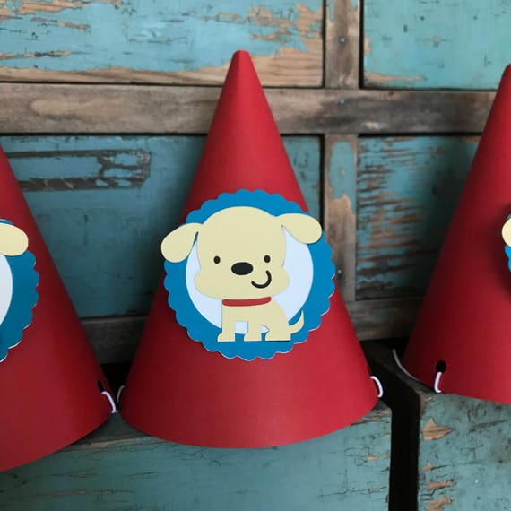 Dog Party Hats Set of 6 | Etsy